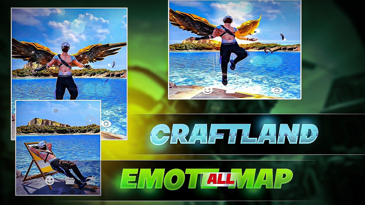 Craftland Evo Emote Map In All Server Working | Tgr nrz video editing ...