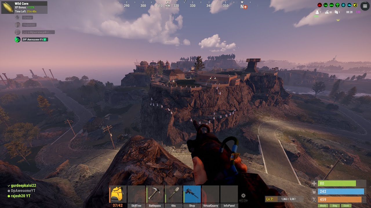 🔴 Forbidden Lands New custom map by Gruber Rust Gameplay | Rajesh20 ...