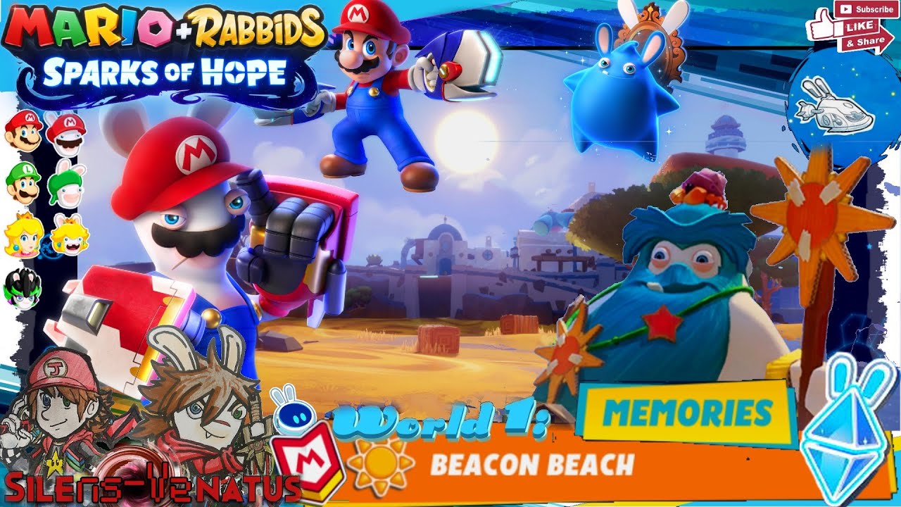World 1: Beacon Beach - Memories [Mario + Rabbids: Sparks of Hope ...