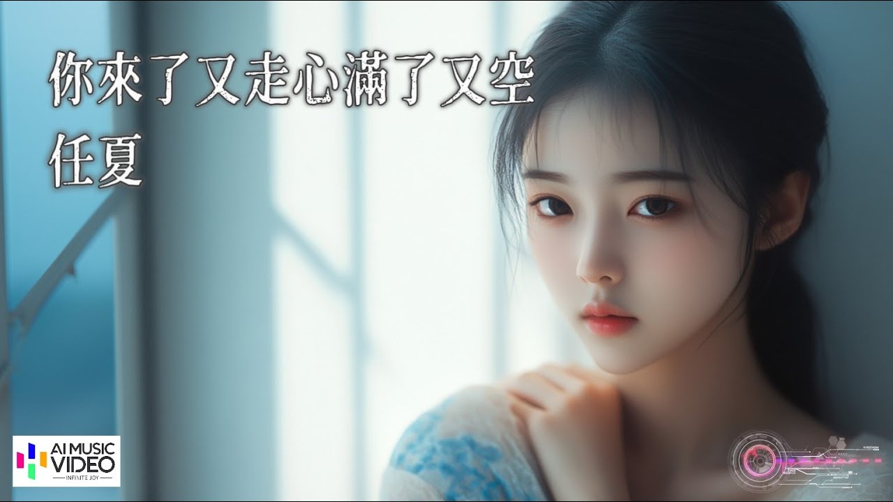 【高清MV】任夏 Ren Xia - 你來了又走心滿了又空【Pinyin + Eng Sub CC | AI音樂視頻 | 繁體拼音英文動態字幕】 - YouTube