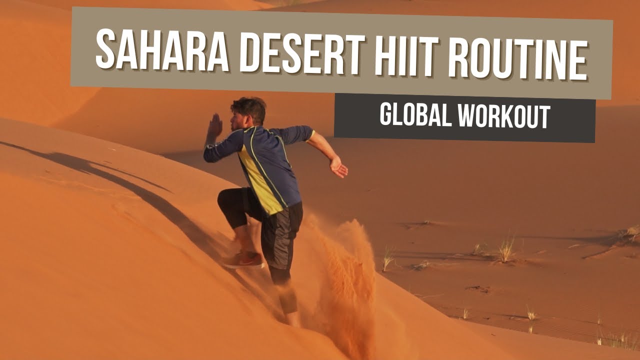 Sand Training for Cardio and Explosiveness in the Sahara Desert - YouTube