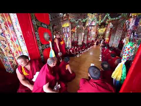 Kyabje Zemey Choktrul Rinpoche Enthronement ceremony 2017-7 - YouTube