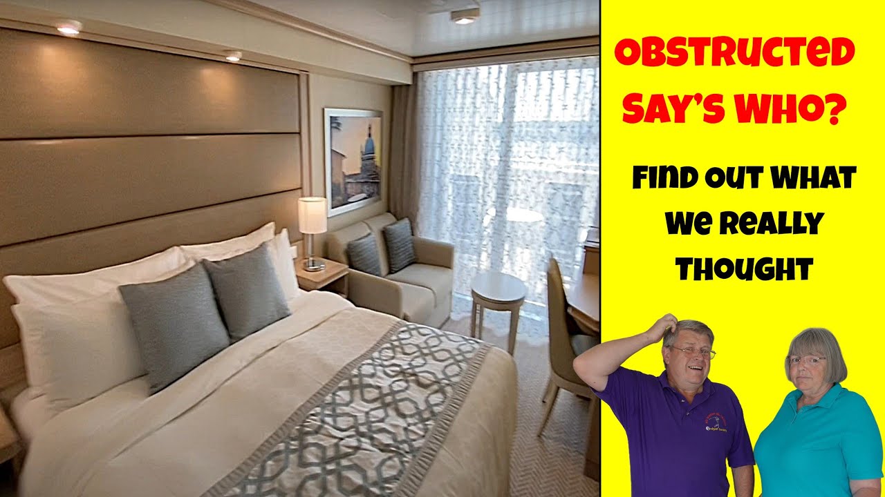 What’s Inside a Sky Princess Obstructed Deluxe Balcony Cabin? E105 - YouTube