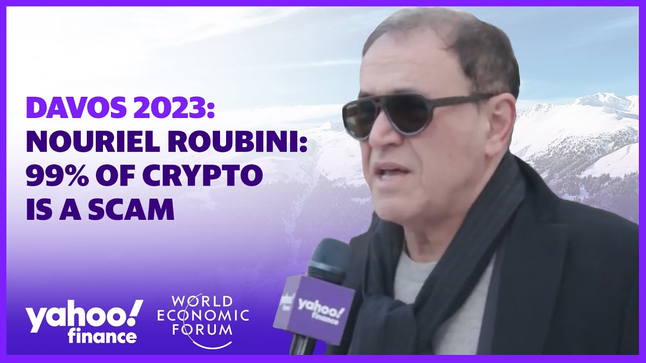 Nouriel Roubini: 99% of crypto is a scam - YouTube