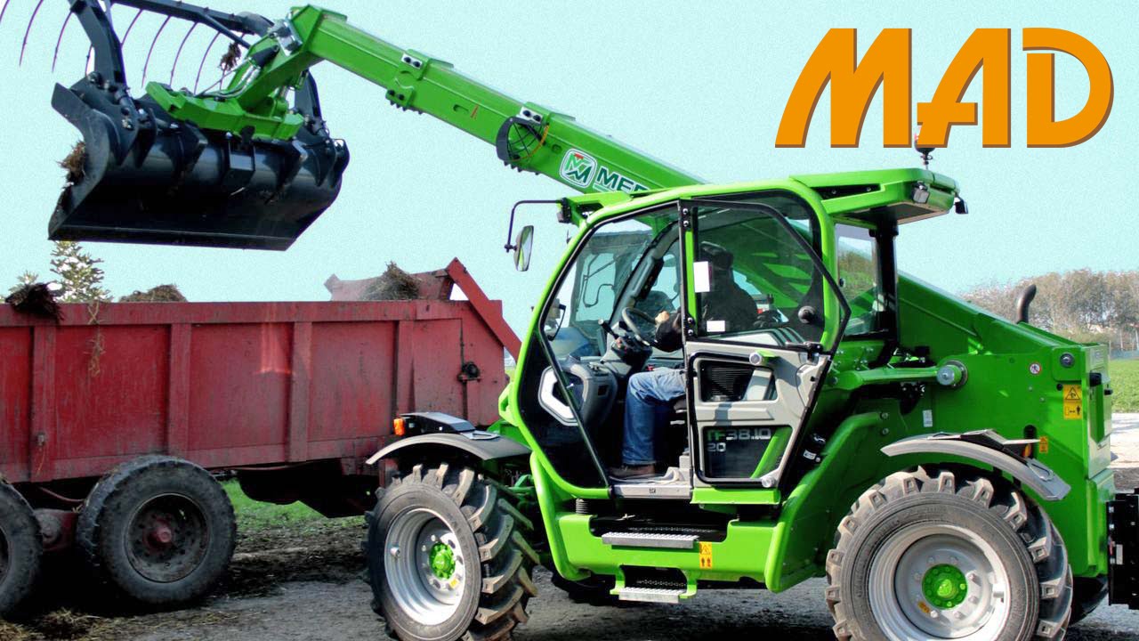 Telescopico Merlo TF38.10 TT CVTronic: test in campo - YouTube