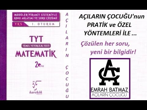 KAREKÖK YAYINLARI 24. ÜNİTE (İŞÇİ HAVUZ PROBLEMLERİ) 6.7.8. VE 9. KÖŞETAŞLARI