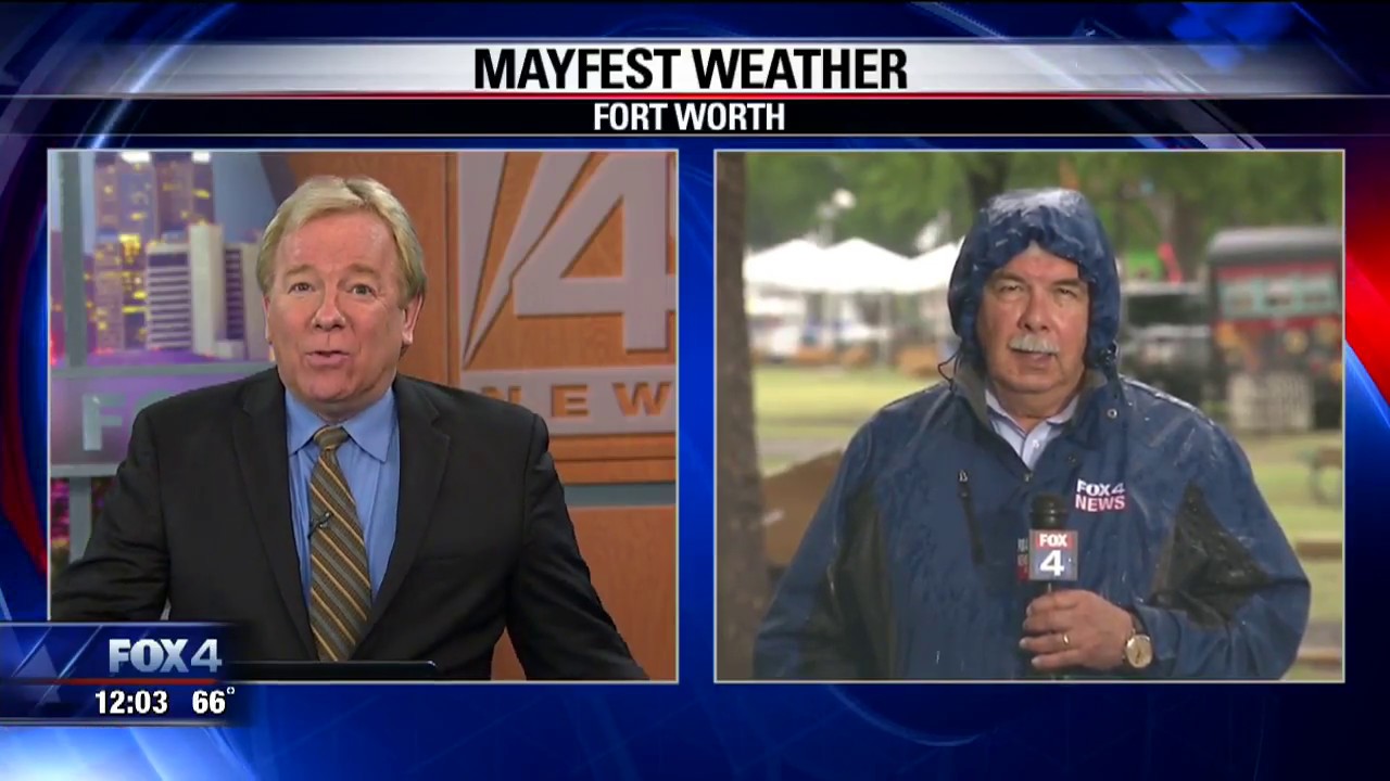 Mayfest continues after morning storms - YouTube