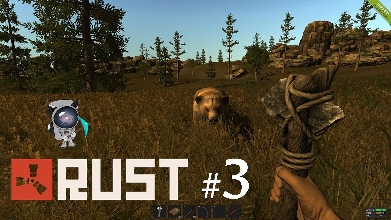 Славный Rust (Steam Early Access) #3 Строим дом - YouTube