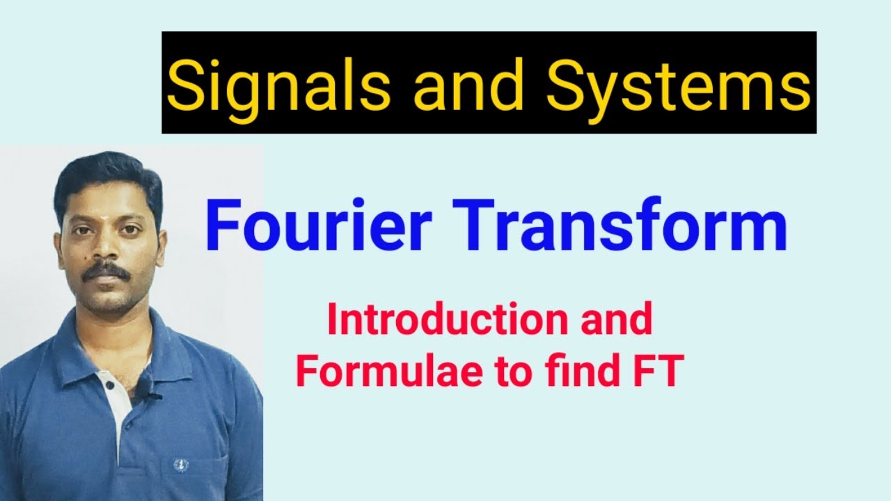 (English)Introduction to Fourier Transform | Formula | Fourier ...