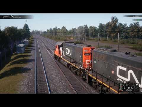 Train Sim World 3 - EMD GP38-2 - (TG08-ADITLSP) 1. Autorack Haven - 4K UHD - YouTube