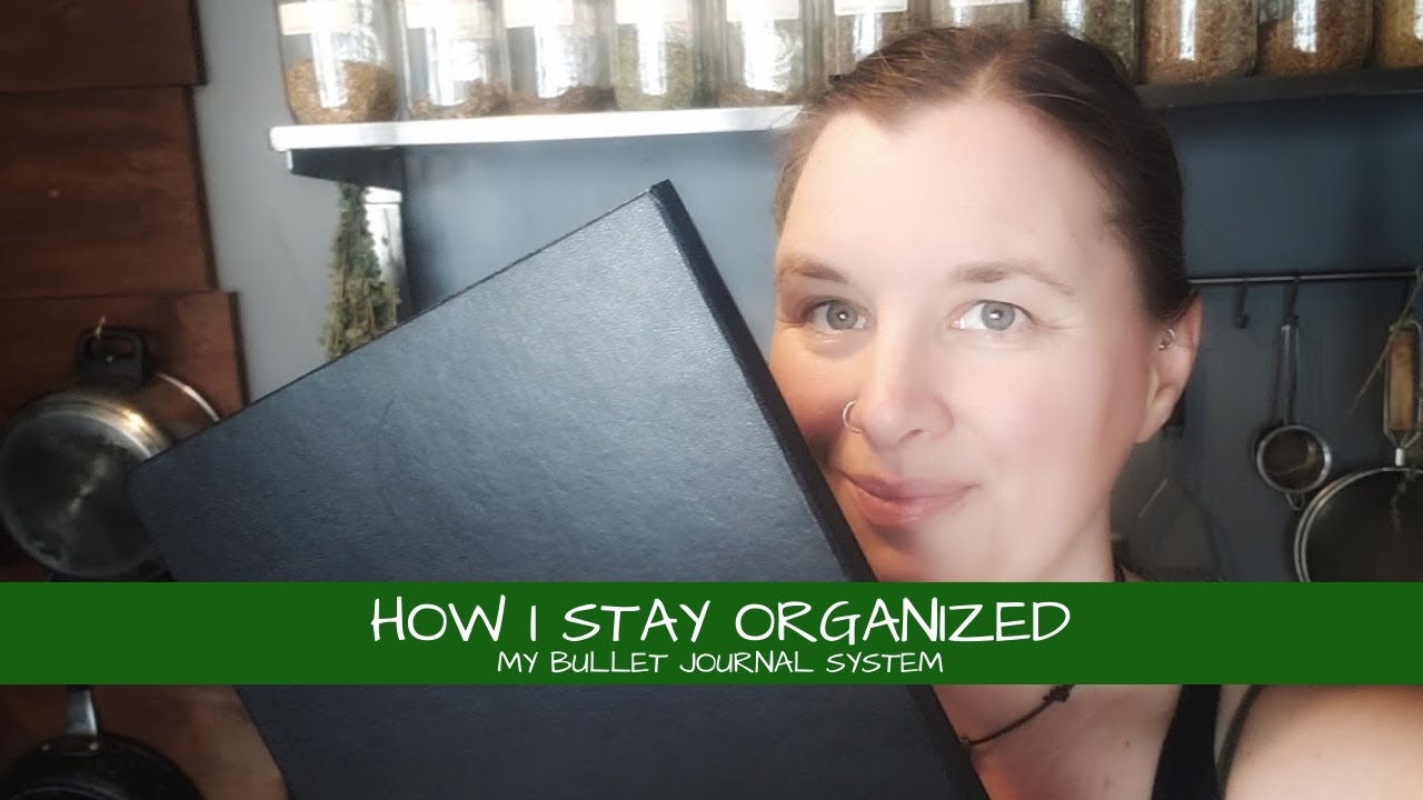 How I Stay Organized ~ My Bullet Journal System - YouTube