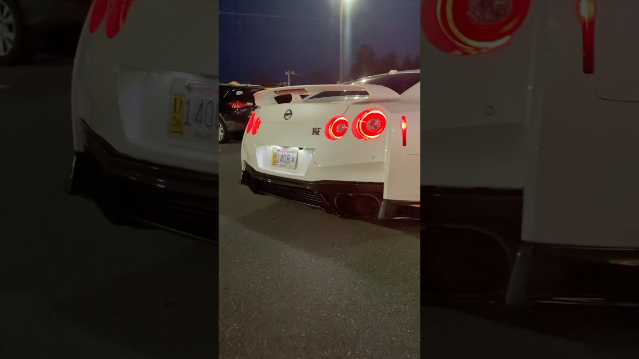 R35 GT-R idle and revving #nissan #gtr #r35 #revvingup #idle #fyp - YouTube