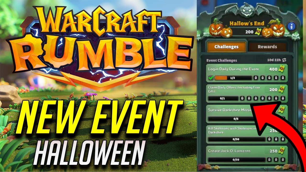 NEW EVENT IN WARCRAFT RUMBLE #Warcraft_Rumble_Partner - YouTube
