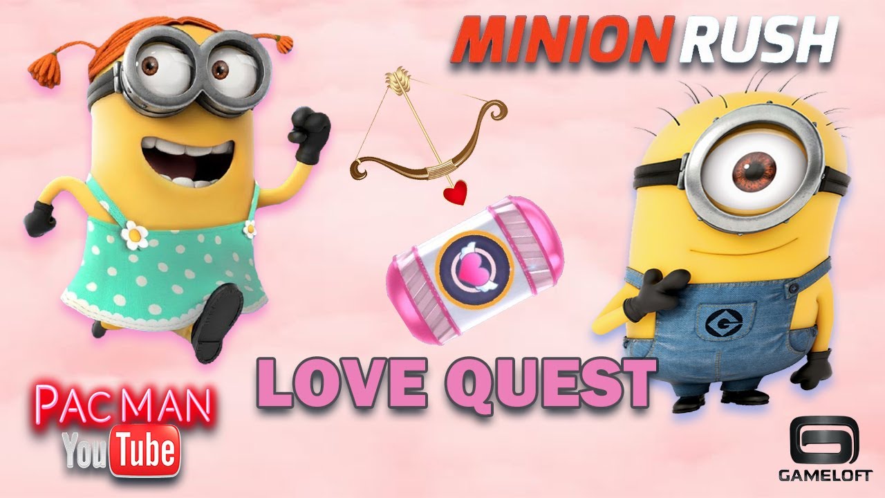 Minion Rush Love Quest Event Cupid New Update Gameplay - YouTube