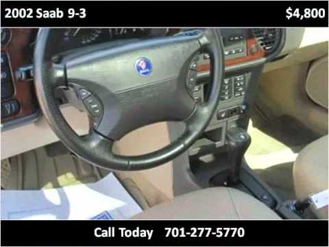 2002 Saab 9-3 Used Cars Fargo ND - YouTube