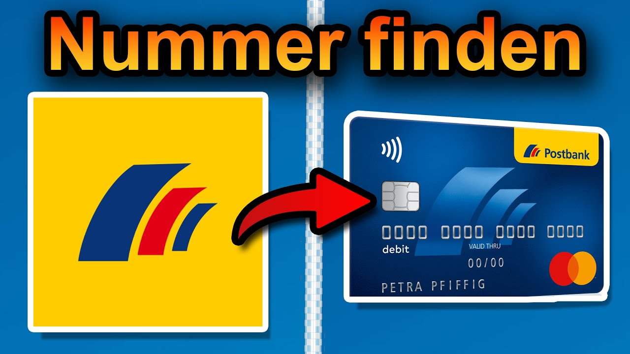 Kartennummer Postbank finden 2025 (schnell & einfach) - YouTube