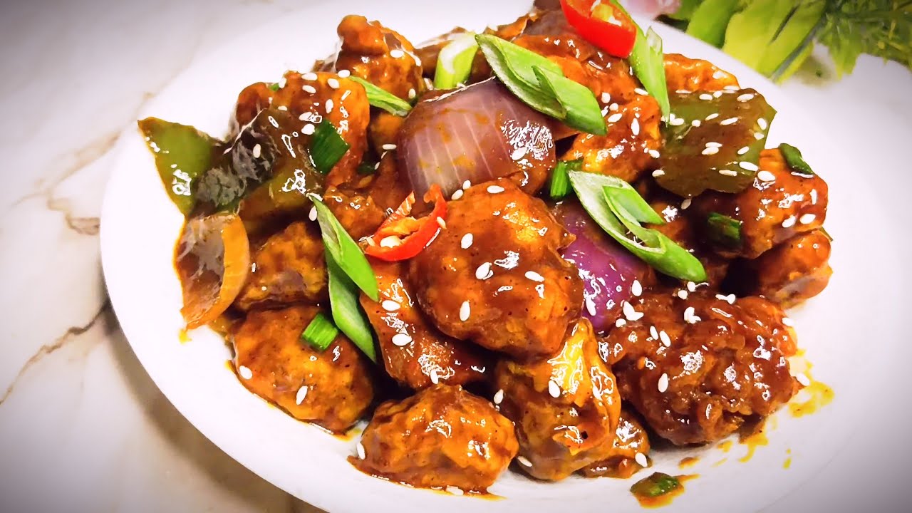 Restaurant Style Chicken Chilli Recipe | how to make chicken chilli at home | Chilli Chicken ...