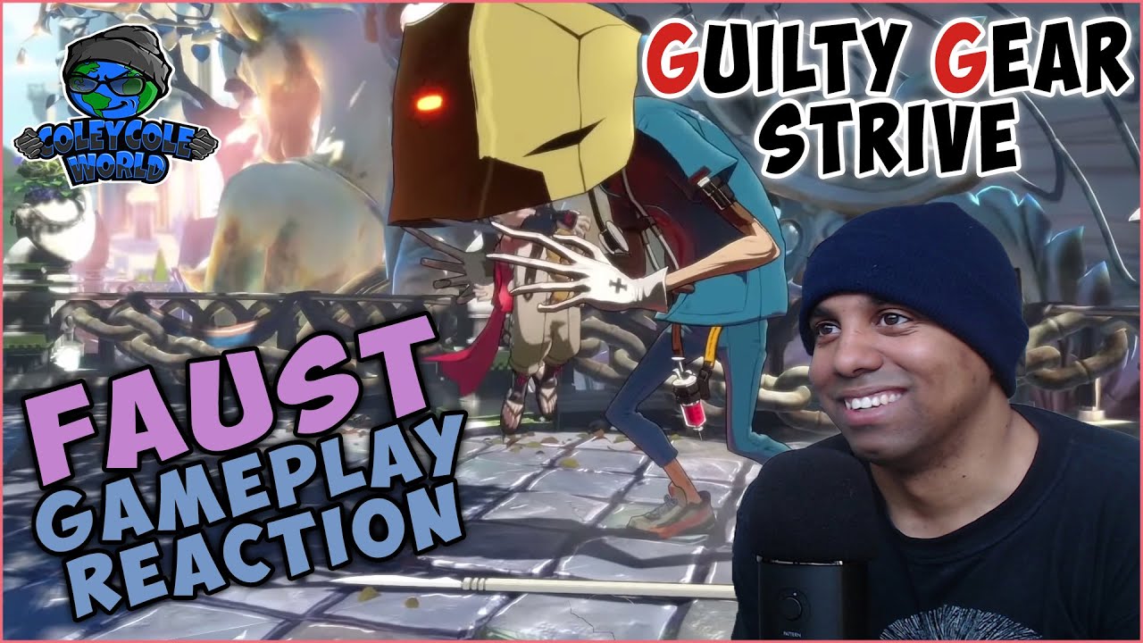 Guilty Gear Strive - Faust Gameplay Treailer Reaction. - YouTube