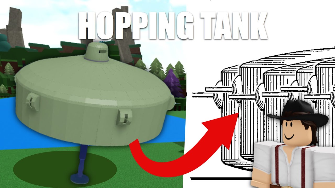 HOPPING TANK? in Build a Boat For Treasure Roblox. - YouTube