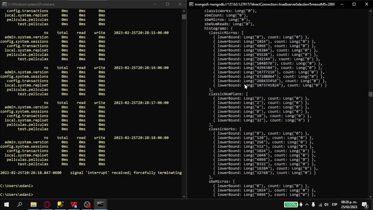 5 comandos para monitorear en Mongo DB - YouTube