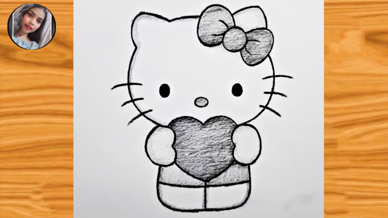 Drawing tutorial - How to draw Hello kitty step by step for beginners 🙋 ...