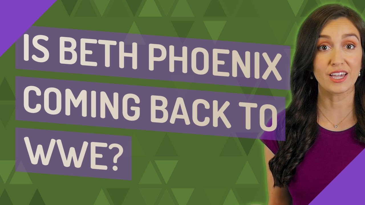 Is Beth Phoenix coming back to WWE? - YouTube