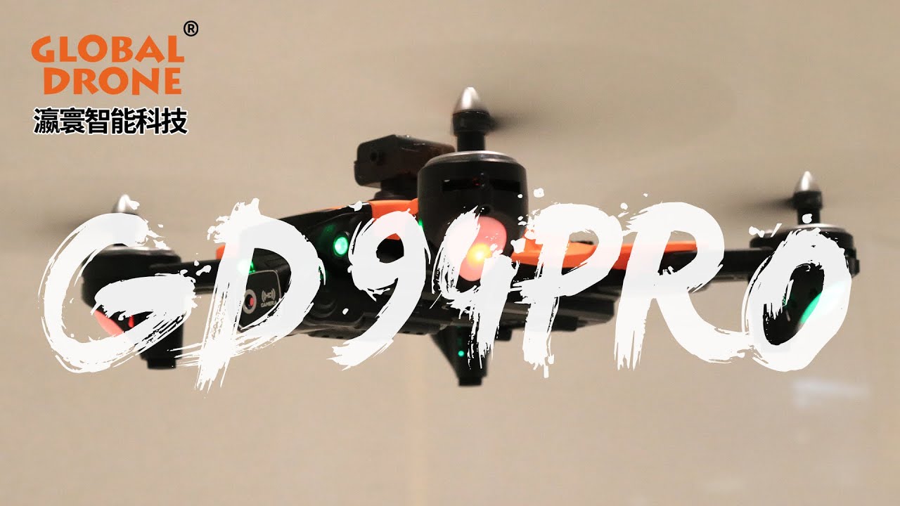 Global Drone GD94 Pro Foldable Selfie Pocket RC WIFI Drone with 4K HD ...