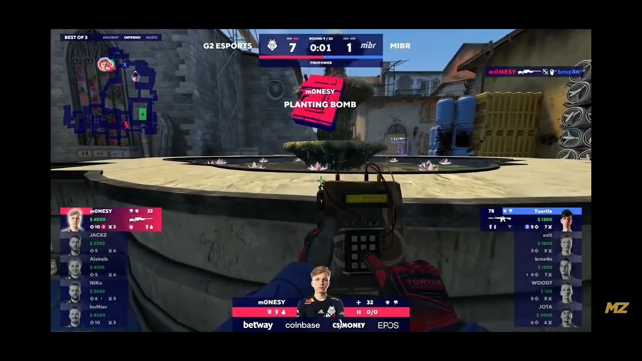 Monessy Insane clutch against MIBR , best caster and pro reaction Short ...