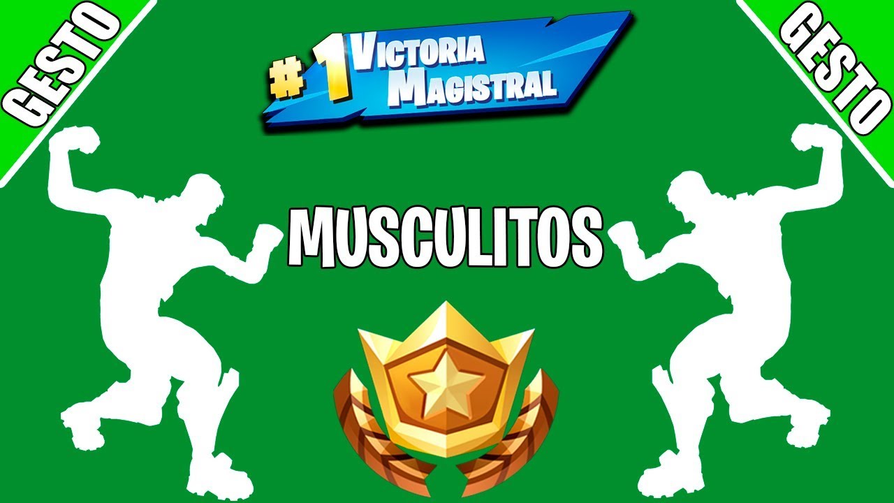 Nuevo Gesto: Musculitos | Fortnite Battle Royale - YouTube