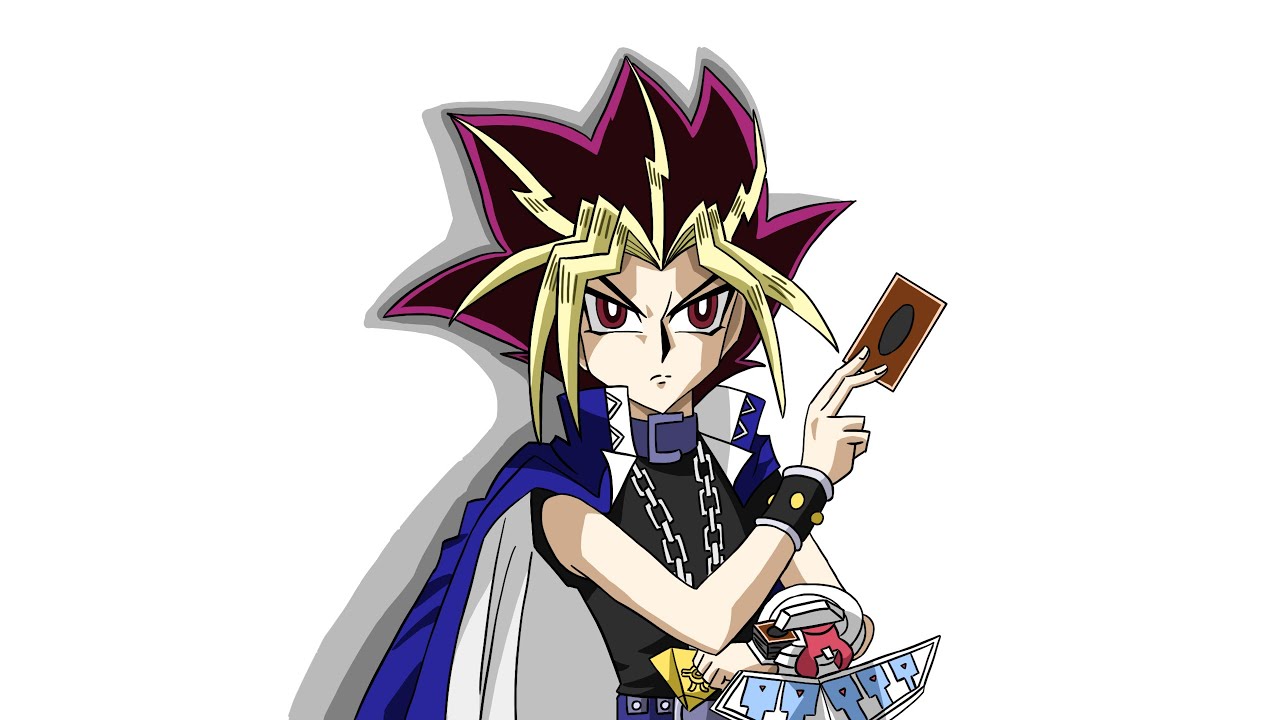 【SpeedPaint】Drawing Yu Gi Oh Yugi Muto - YouTube