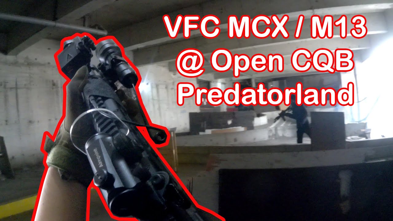 VFC SIG MCX/M13 Gameplay @ Predatorland Airsoft Open CQB Game - YouTube