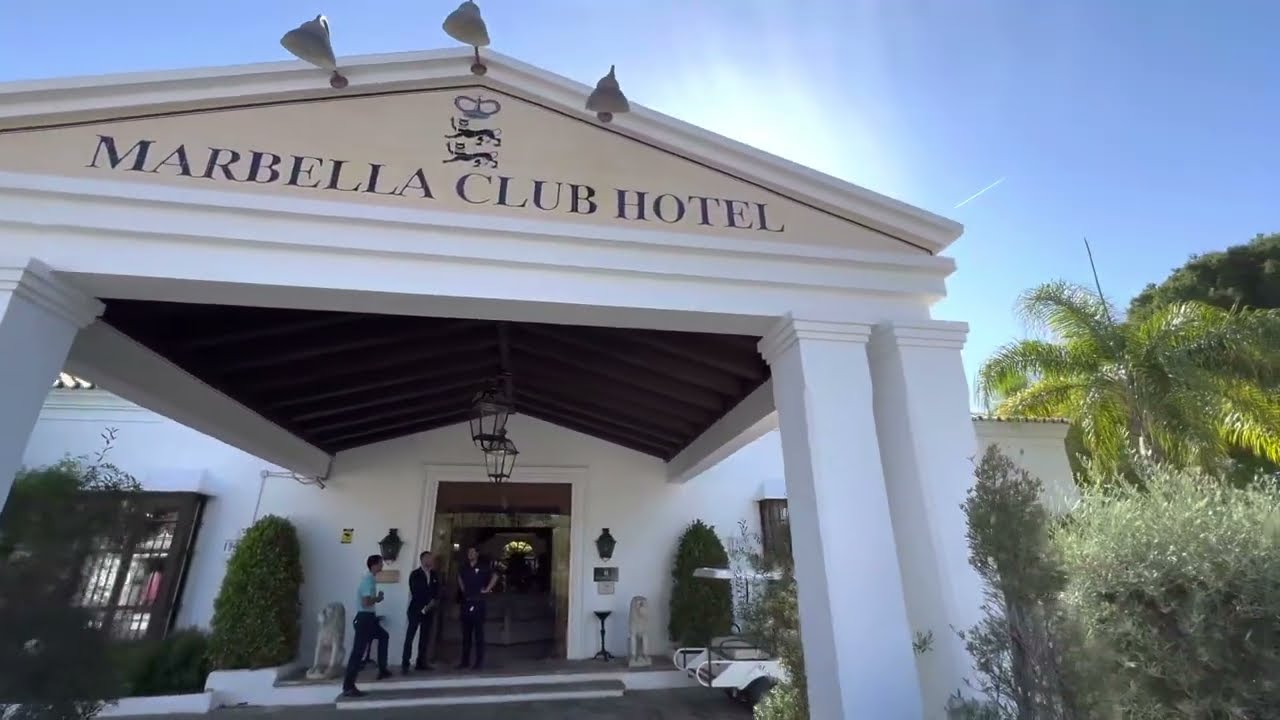 #Marbella Marbella Club Hotel | Andalusian style lobby | hotel tour ...