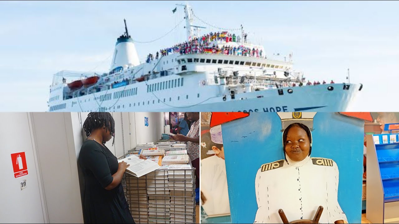LOGOS HOPE| WORLD'S LARGEST FLOATING LIBRARY - YouTube