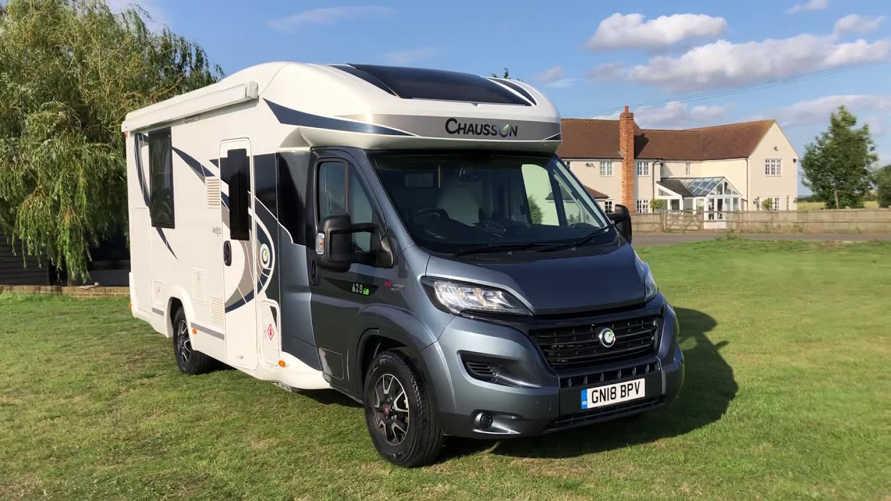 Fiat chausson 628 EB Auto 4 berth for sale @Auto 2000 Epping - YouTube