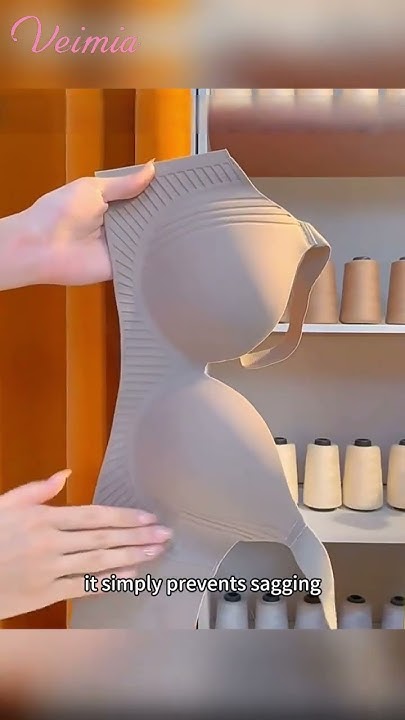 VEIMIA Plus Size Wireless Push Up Bra 3D Anti-Gravity Seamless Padded Gathering & Anti-sagging ...