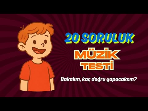 Bu Müzik Sorularını Kaç Kişi Biliyor? 🎵 Test Et Kendini!