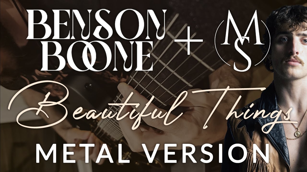 Benson Boone - Beautiful Things (METAL cover / remix by MIKE STAMPER ...