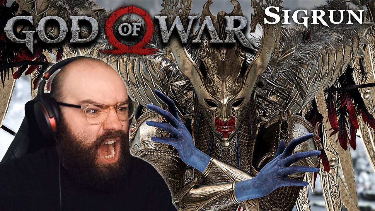 Taking on The Queen of The Valkyries, Sigrun | God of War Playthrough ...