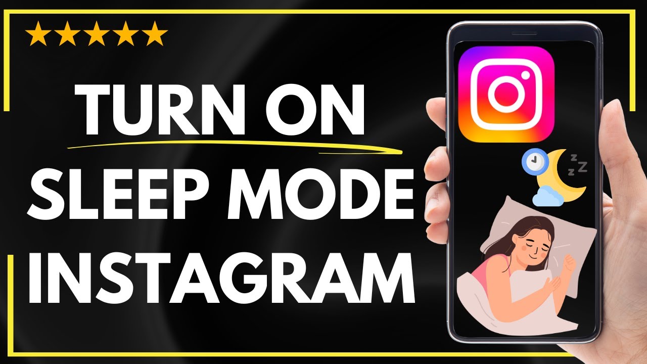 How to TURN ON SLEEP MODE ON INSTAGRAM | SET SLEEP MODE IN INSTAGRAM ...
