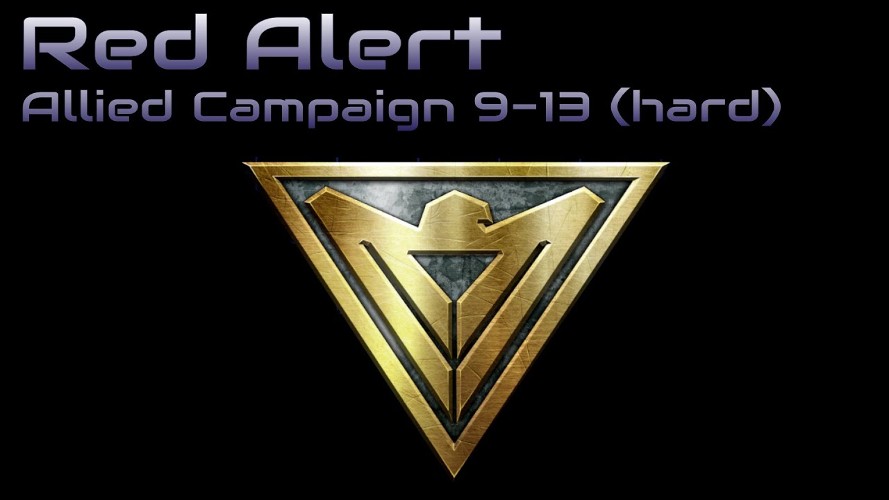 Command & Conquer: Red Alert - Allied Campaign (hard) - Mission 9-13 ...