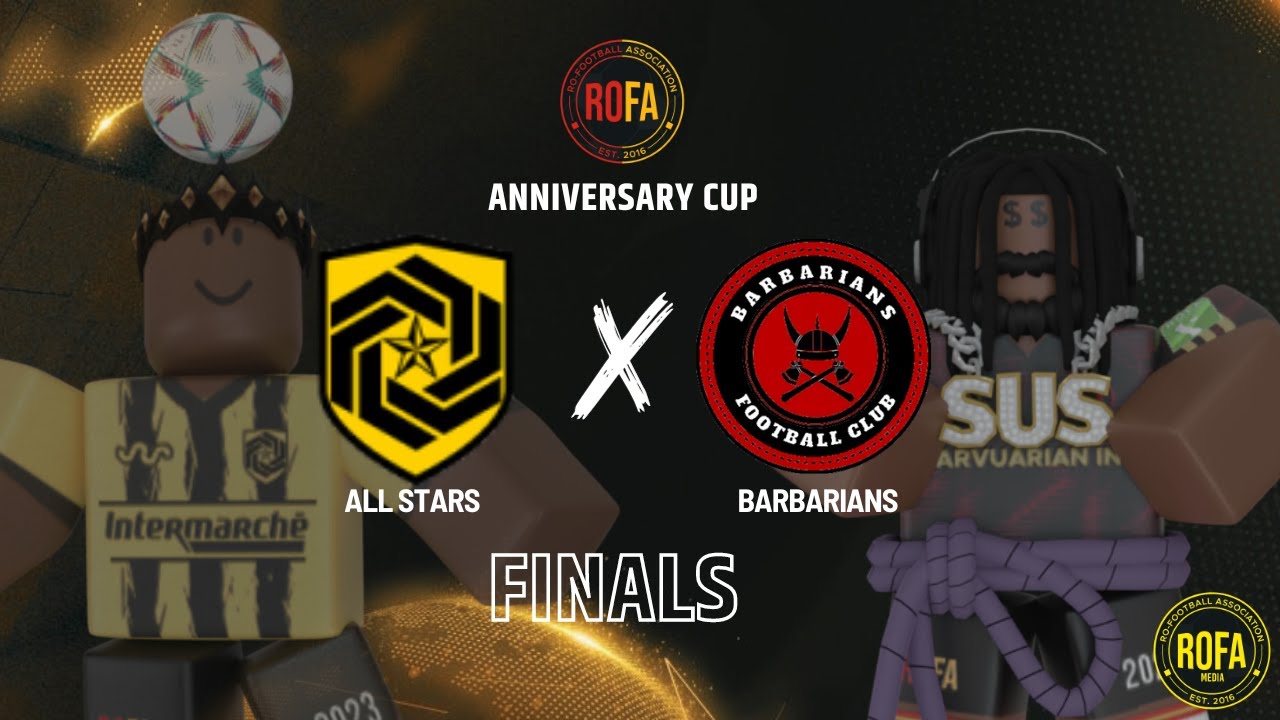 ROFA Anniversary Cup Final | All Stars vs Barbarians - YouTube