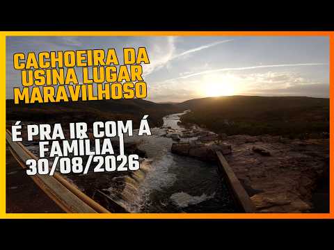 Cachoeira da Usina lugar Maravilhoso,é pra ir com á família | 30/08/2026
