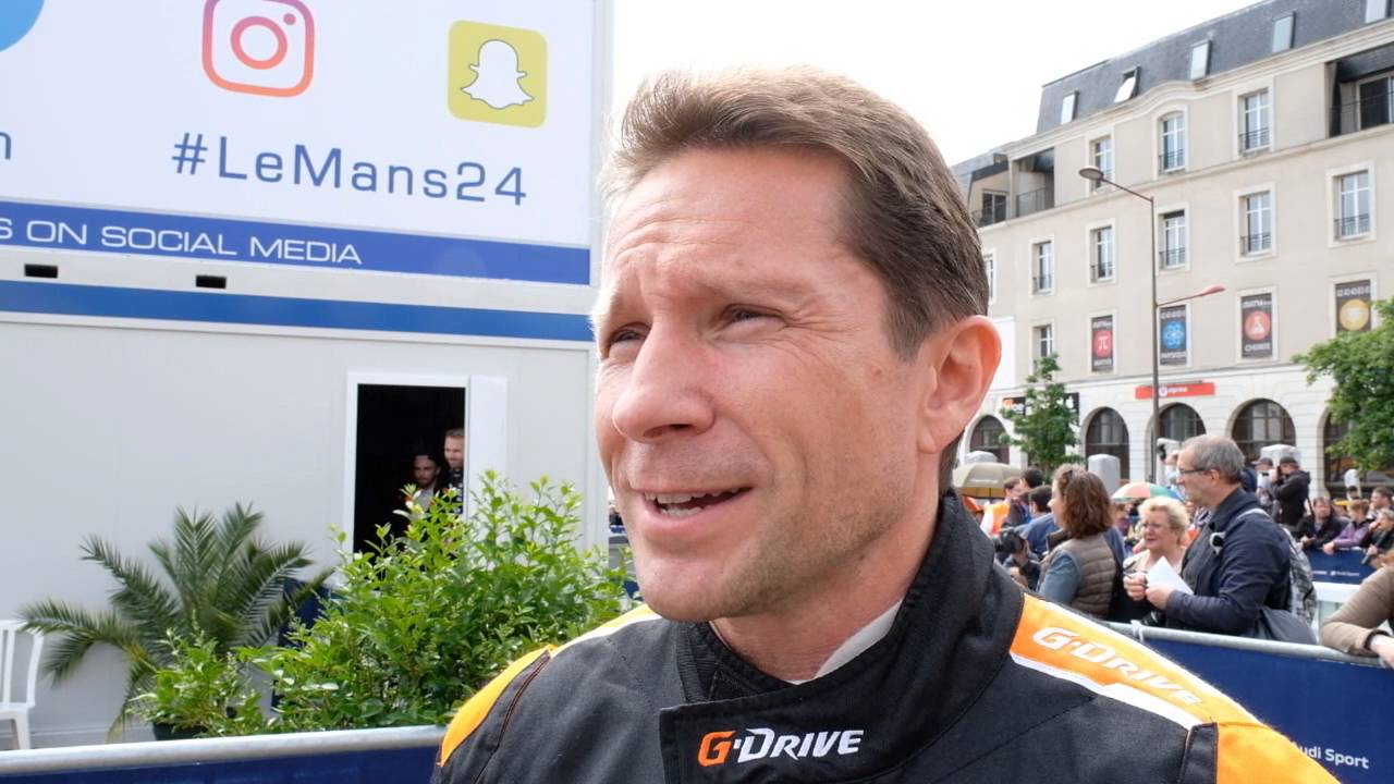 Interview with G-Drive Simon Dolan at 24 Hours of Le Mans Pesage - YouTube