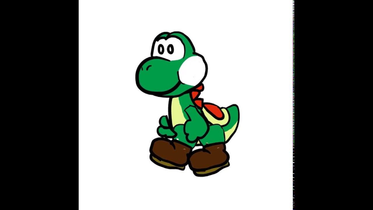 yoshi walking. - YouTube