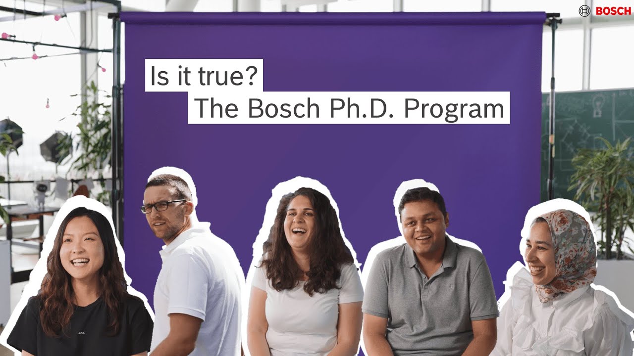 Is it true? The Bosch Ph.D. Program - YouTube