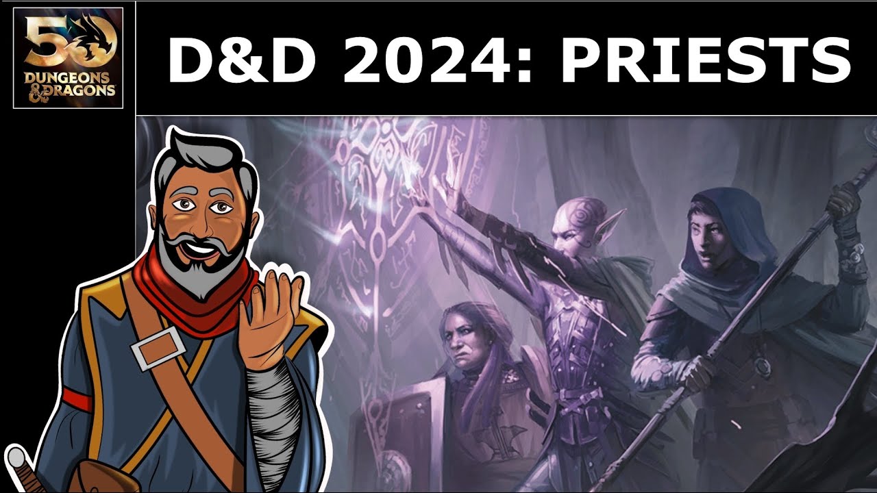New D&D: 2024 PRIESTS Preview...One D&D... 5.5... 6th edition - YouTube