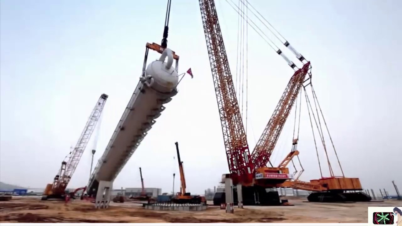 How Amazing Powerful Crawler Crane machine in The World! - YouTube