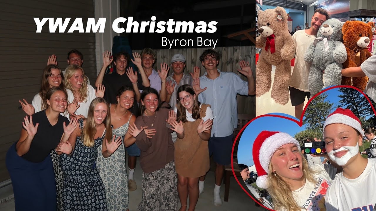 Christmas vlog | ywam byron bay dts student - YouTube