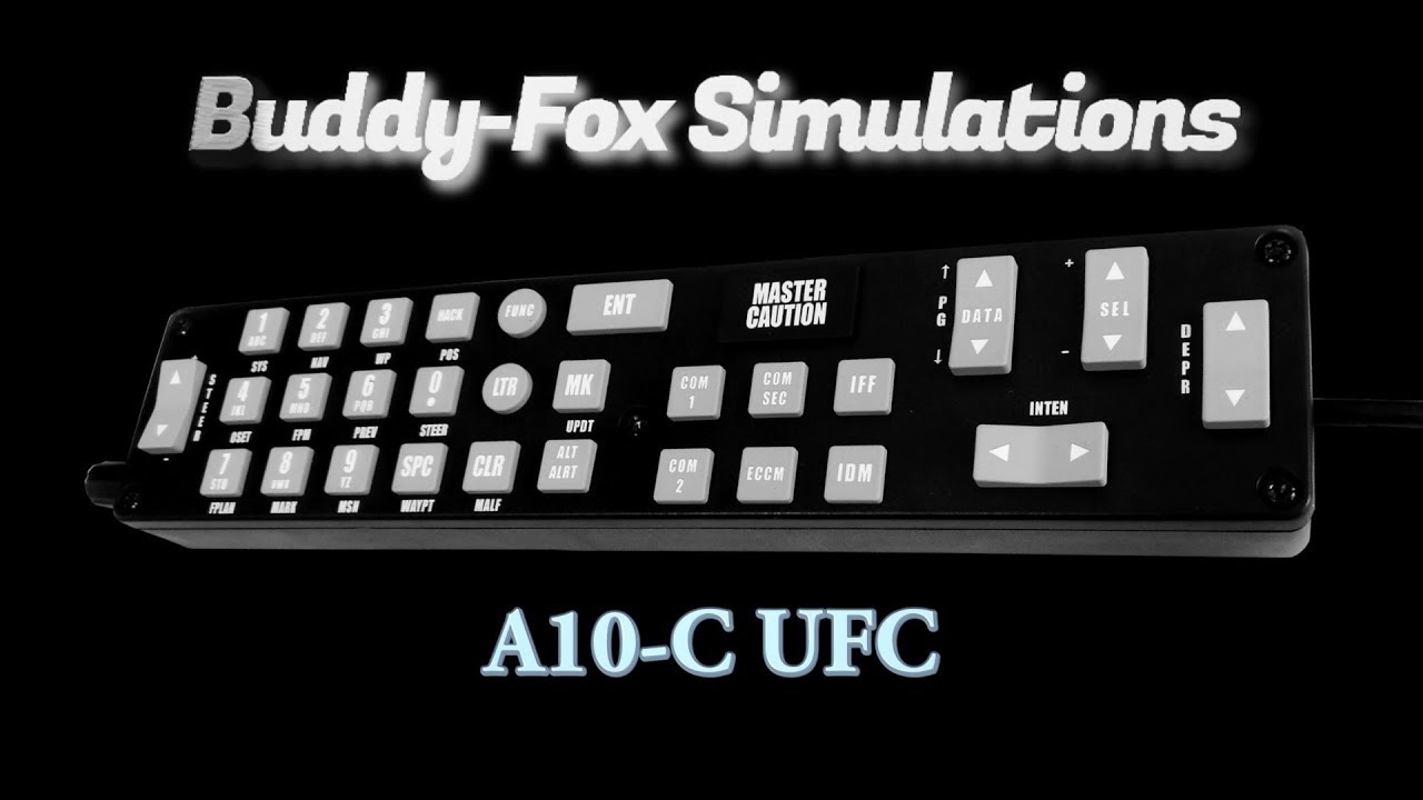 A-10C UFC from Buddy Fox Simulations - YouTube
