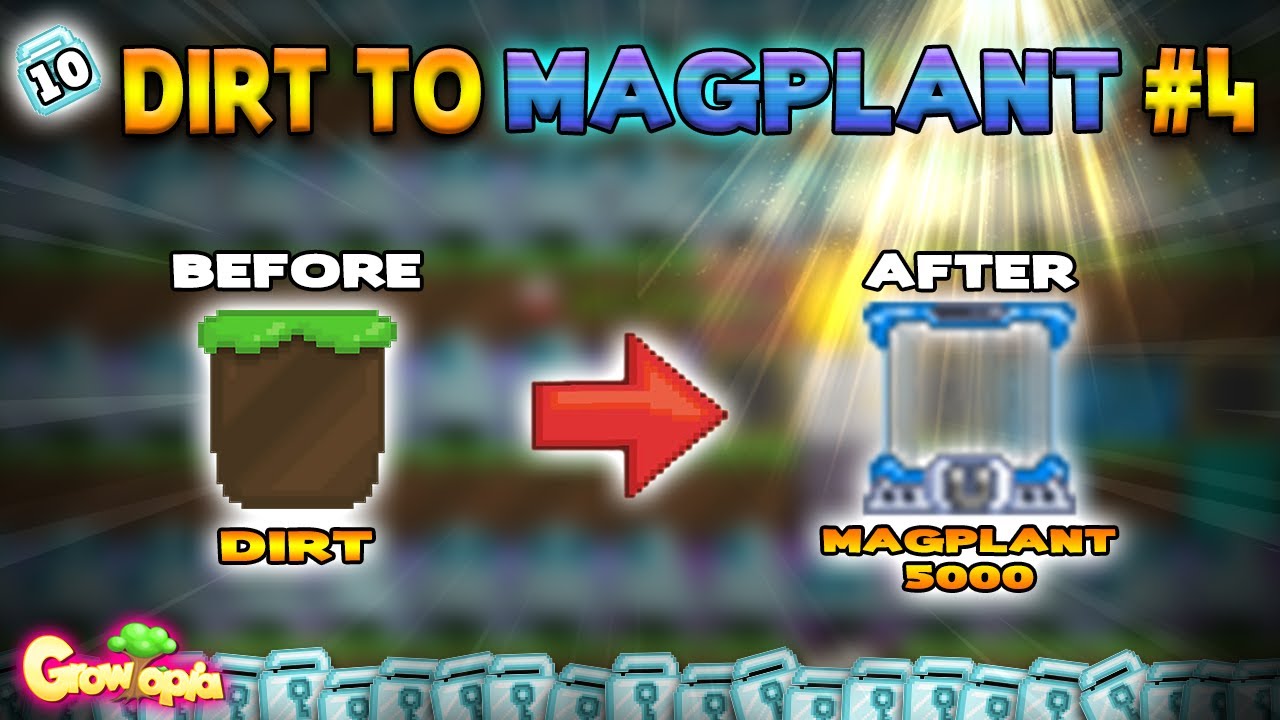 DIRT TO MAGPLANT #4 2021 | GROWTOPIA PROFIT - YouTube